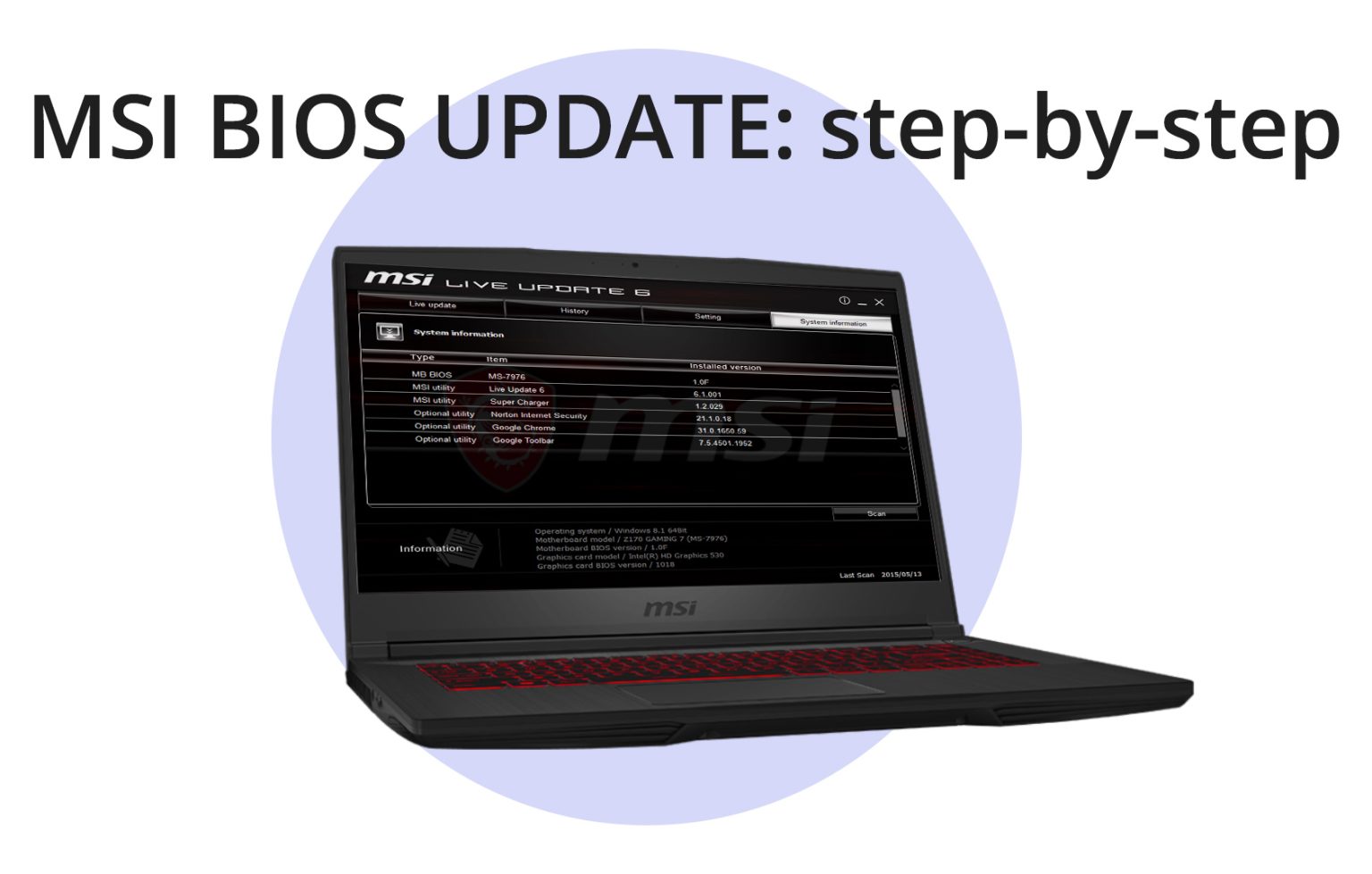 How to update bios msi? Step-by-step guide