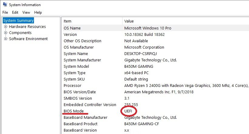 UEFI vs. BIOS: comparison and differences