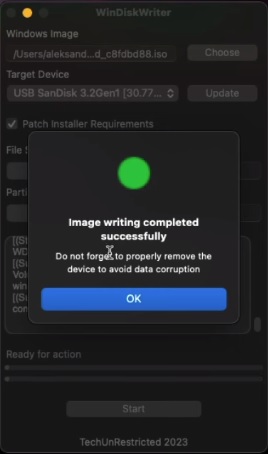 How to create Windows 11 bootable USB on Mac