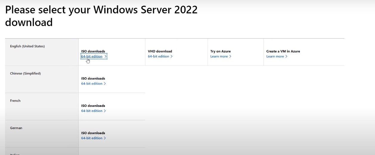 Creating a bootable USB for Windows Server 2022: step by step