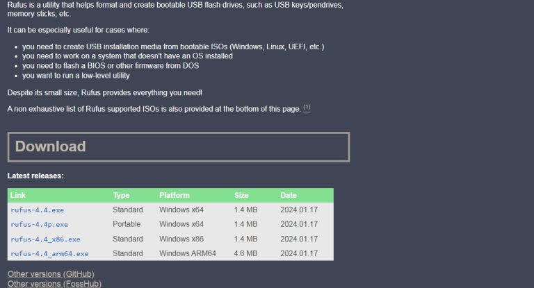 Creating a bootable USB for Windows Server 2022: step by step