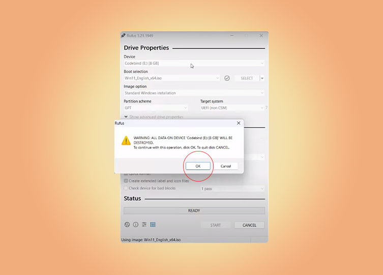 How to create bootable USB drive for Windows 11 with Rufus - WinUSB