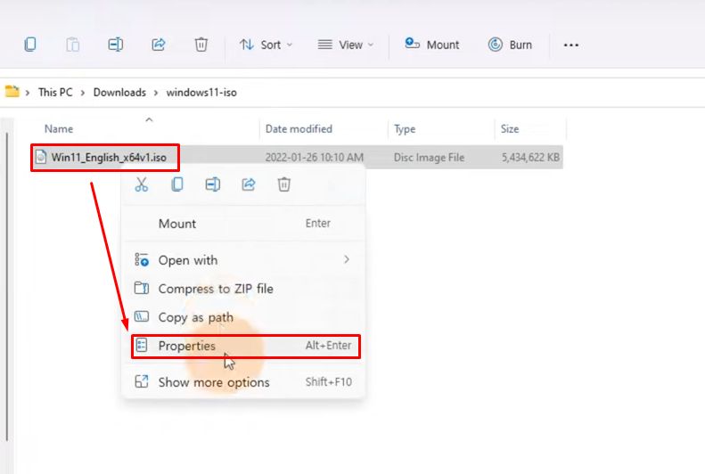 How to Burn Windows 11 ISO Image to DVD