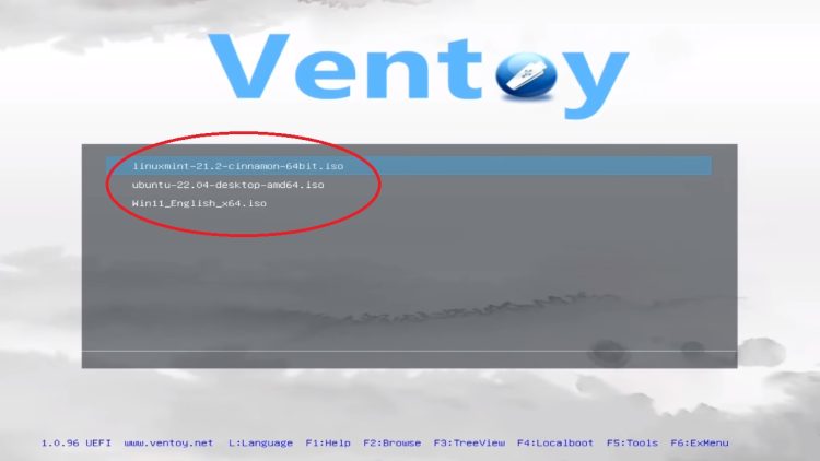 How to create a multiboot USB drive using Ventoy? Detailed Guide - WinUSB
