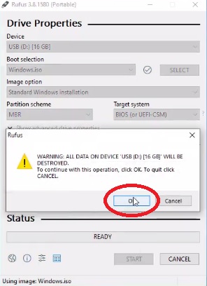 How to Create a Legacy MBR Bootable USB with Windows 10