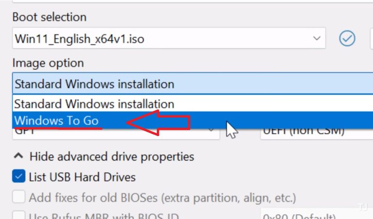 How to create a Windows To Go USB - detailed guide - WinUSB