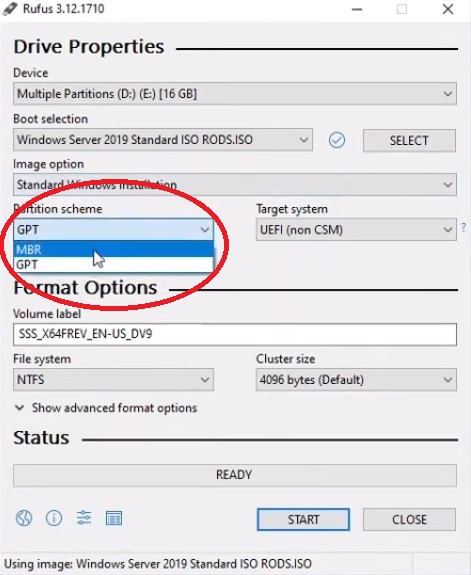 Effortless Bootable USB Creation for Windows Server 2019 - WinUSB