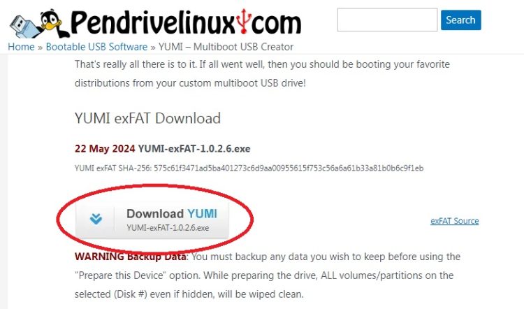 How to create a bootable USB flash drive with Acronis True Image - WinUSB