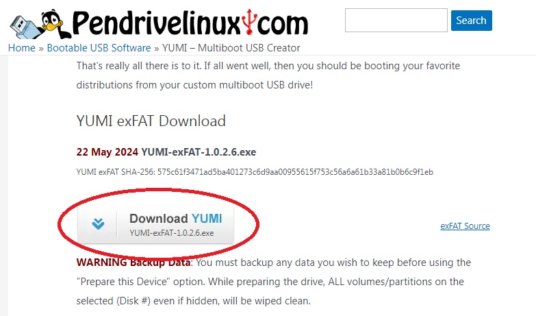How to create a bootable USB flash drive with Acronis True Image - WinUSB