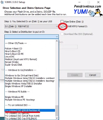 How to create a bootable USB flash drive with Acronis True Image - WinUSB