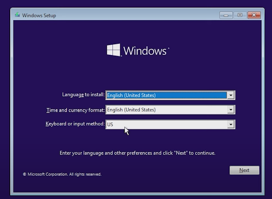 How to Boot and Install Windows 10 from USB