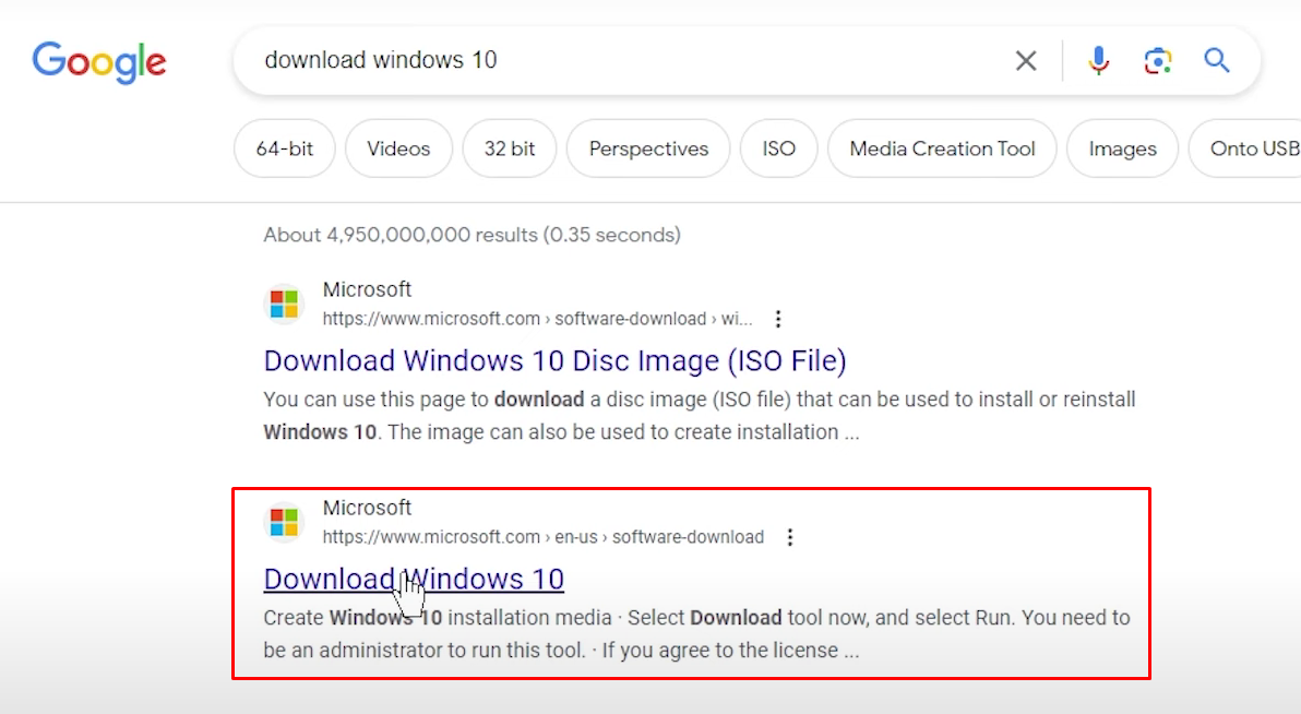 How to Boot and Install Windows 10 from USB