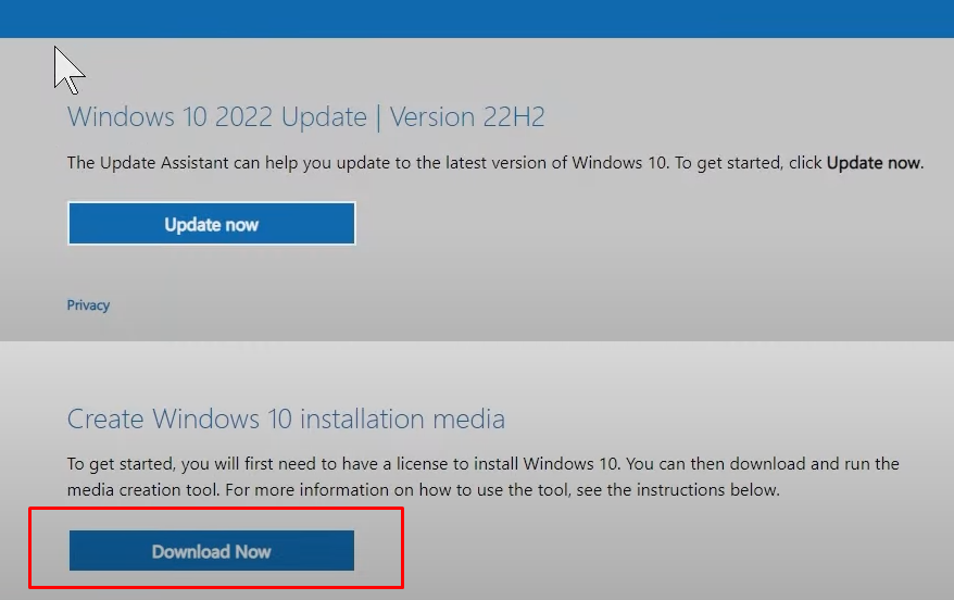 How to Boot and Install Windows 10 from USB