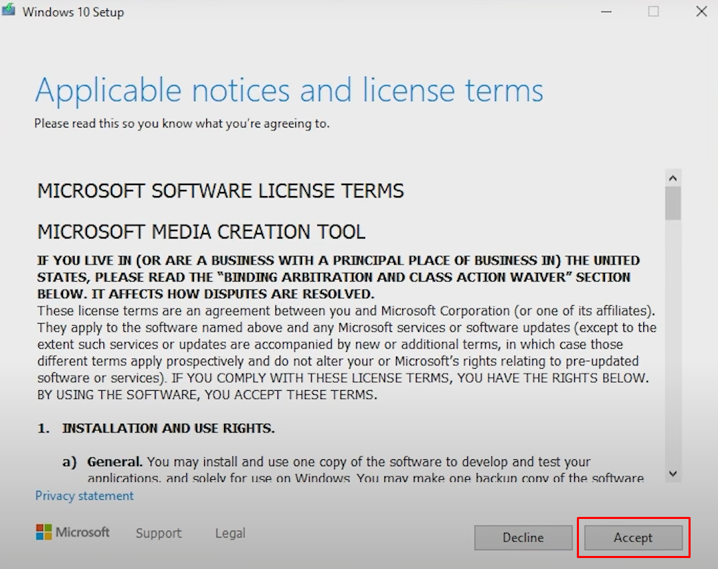 How to Boot and Install Windows 10 from USB