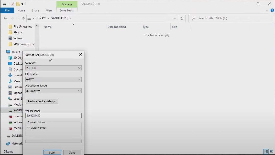 How to Format a USB Drive to FAT32 in Windows
