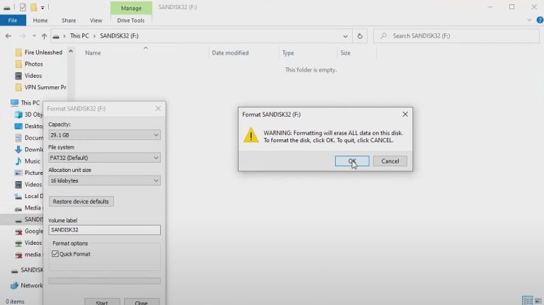 How to Format a USB Drive to FAT32 in Windows