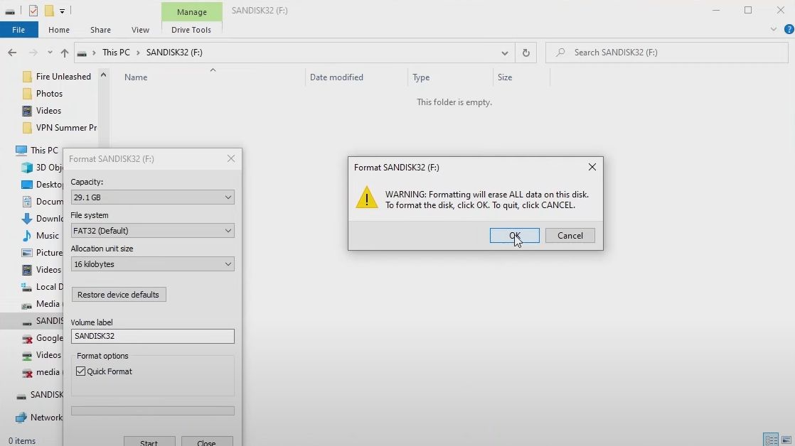How to Format a USB Drive to FAT32 in Windows