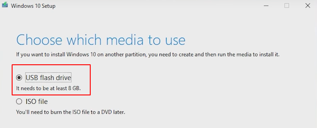 How to Boot and Install Windows 10 from USB