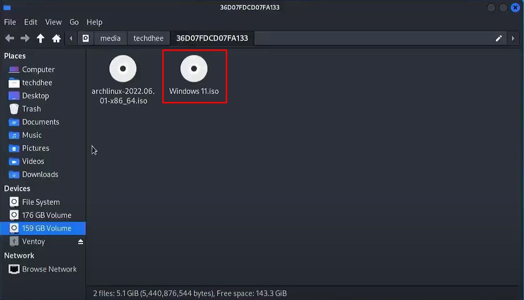 Create a Windows Bootable USB Drive on Kali Linux Using Ventoy