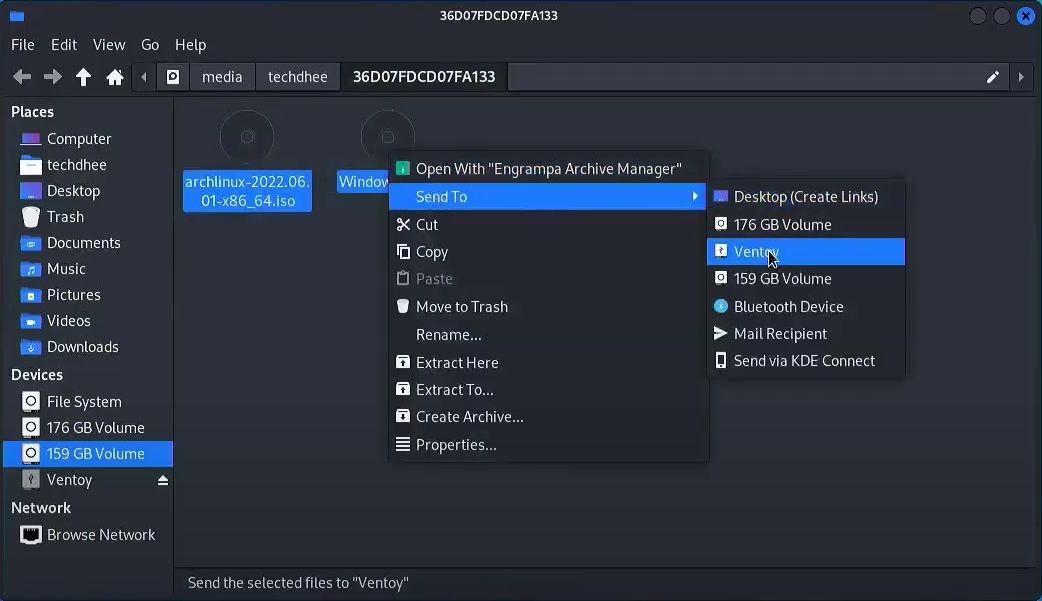 Create a Windows Bootable USB Drive on Kali Linux Using Ventoy