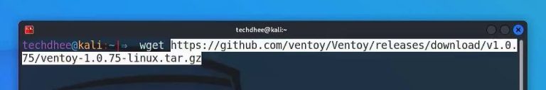 Create a Windows Bootable USB Drive on Kali Linux Using Ventoy