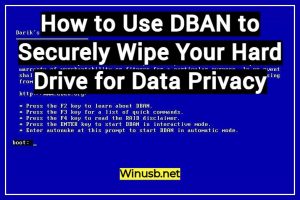 Securely Erase Your Hard Drive with Darik's Boot and Nuke