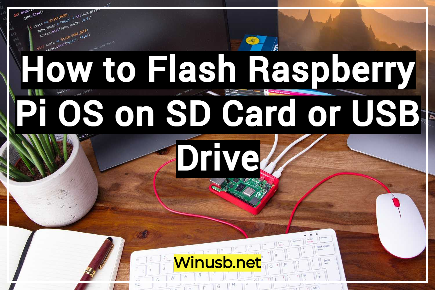 How to Flash Raspberry Pi OS on SD Card or USB Drive