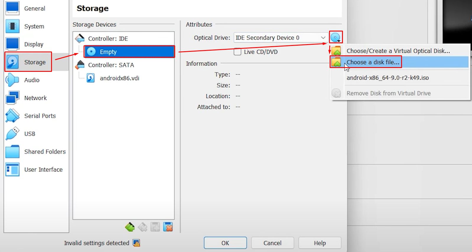 How to Install Android x86 on VirtualBox